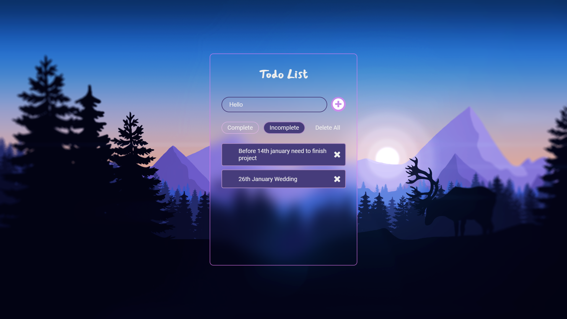 Vishal Wedimpala Portfolio